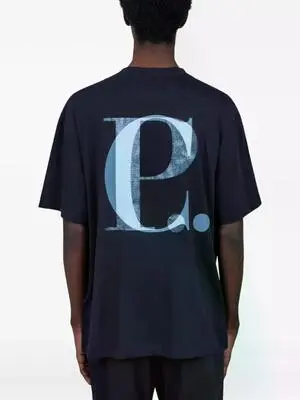 C.P. COMPANY 30/1 Jersey Short-sleeve Logo T-shirt
