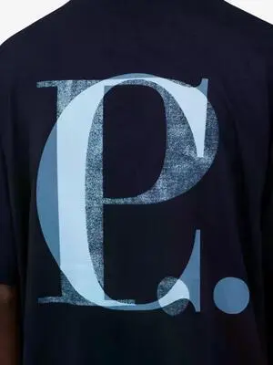 C.P. COMPANY 30/1 Jersey Short-sleeve Logo T-shirt