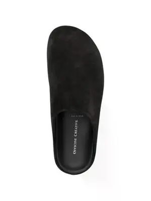 Officine Creative Slip-on Mules - Black