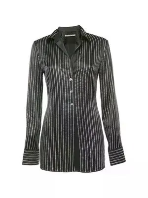 ALEXANDER WANG Embellished-stripes Shirt