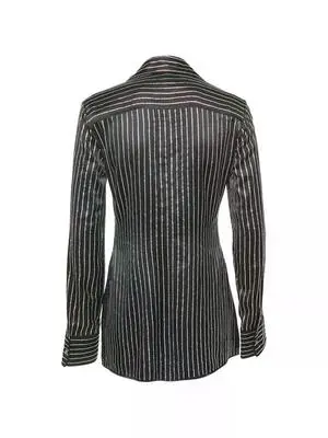 ALEXANDER WANG Embellished-stripes Shirt