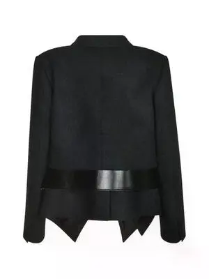 Sacai Double-breasted Belted Blazer