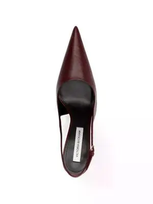 Victoria Beckham Pointed Slingback Pumps - Red