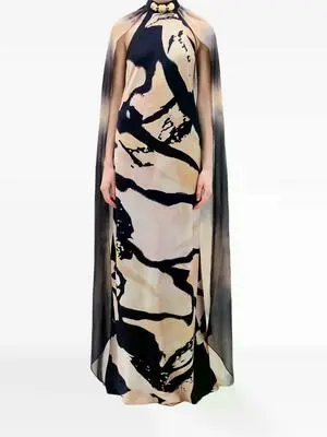 Silvia Tcherassi Open Back Evening Dresses