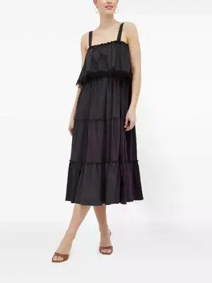 Liu Jo Ruffled Midi Dress