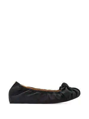 FERRAGAMO Bow-detail Ballet Flats