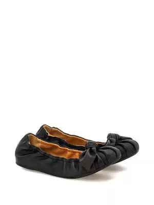 FERRAGAMO Bow-detail Ballet Flats