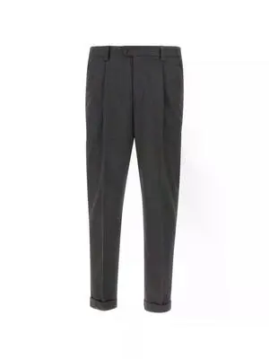 DEVORE INCIPIT Pleated Trousers - Grey