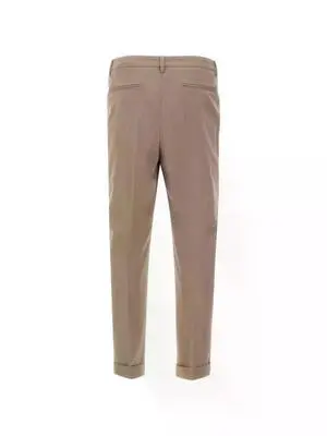 DEVORE INCIPIT Pleated Trousers - Neutrals