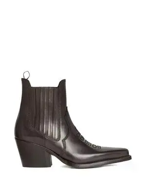 Dsquared2 Western Dd Heeled Ankle Boots - Brown