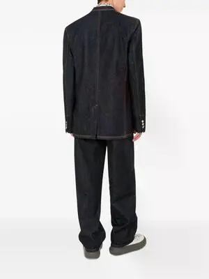 Moschino Patch-pocket Denim Blazer