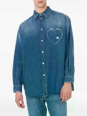 Moschino Heart-appliqué Shirt