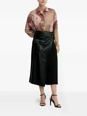 Sisley Wrap Mid Skirt