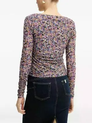 Liu Jo Floral Buttoned Blouse