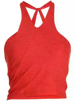 Beyond Yoga Spacedye Racerback Cropped Tank Top - Red