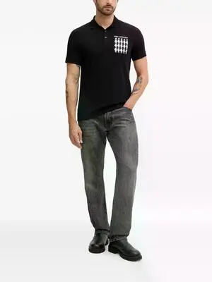 Karl Lagerfeld Logo-print Polo Shirt