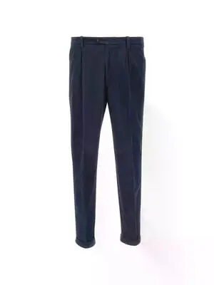 DEVORE INCIPIT Pleated Trousers With Welt Pockets
