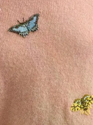 Erdem Embellished Crew-neck Sweater