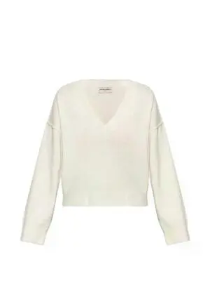 Officine Générale Misty V-neck Sweater - Neutrals