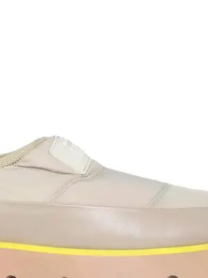 MSGM Platform Logo Patch Sneakers