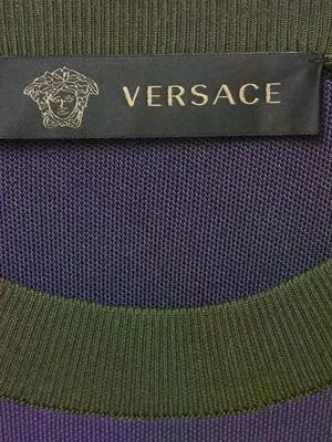 Versace Animal-print Jersey Top