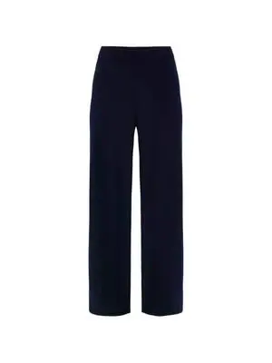 GESTUZ Wide-leg Ribbed Trousers