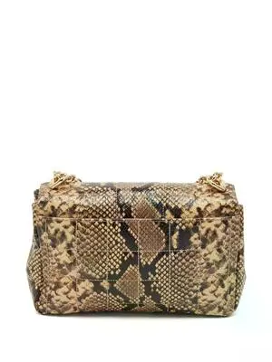 Michael Kors Soho Python-embossed Shoulder Bag