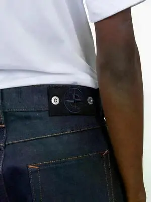 Stone Island Logo-patch Jeans