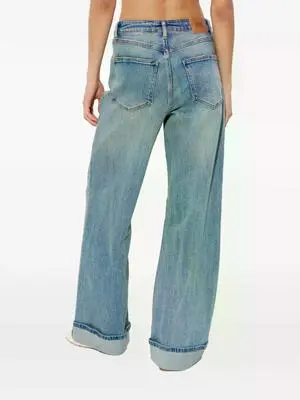 GESTUZ Cuffed Denim Jeans