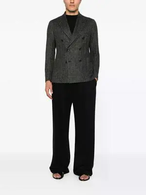 Tagliatore Double-breasted Pinstripe Jacket