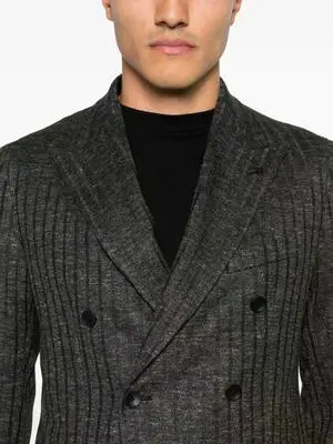 Tagliatore Double-breasted Pinstripe Jacket