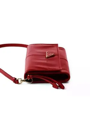 Prada Logo-plaque Leather Bag