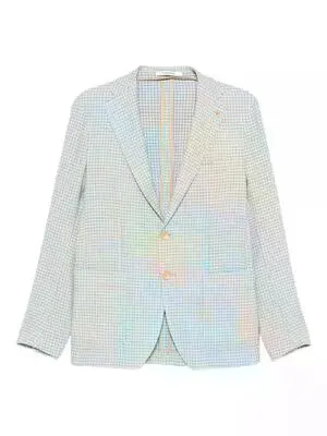 Tagliatore Houndstooth Single-breasted Blazer