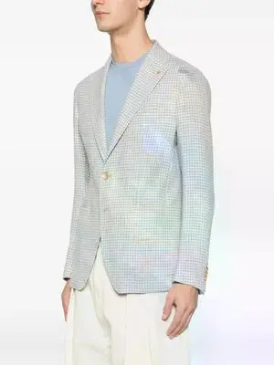 Tagliatore Houndstooth Single-breasted Blazer