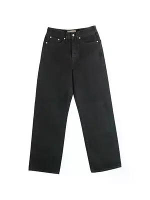 Stussy Black Wash Bottoms For Men