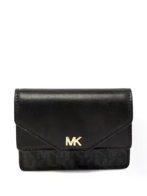 Michael Kors Logo-pattern Card Case - Black
