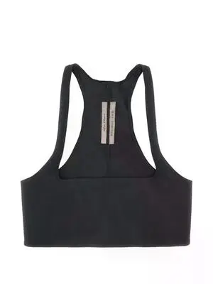 Rick Owens Racerback Knitted Bikini Top - Black