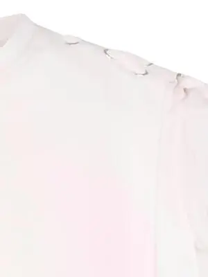 TWINSET Bow-detail T-shirt - Pink