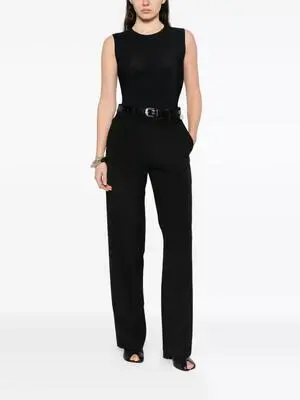 MAISON MARGIELA High-waisted Straight Leg Trousers