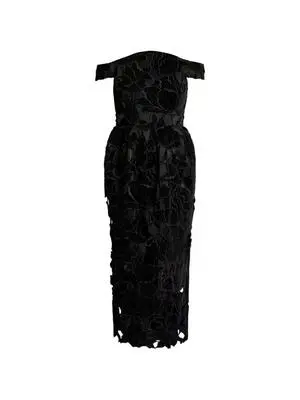 erdem black dress Erdem Dress – LEKIEU official website main image 1