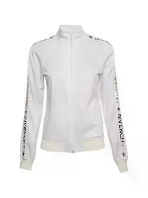 Givenchy Jersey Zip-up Sweatshirt