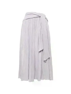 Simkhai Lurex Knotted Skirt