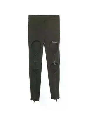 Burberry Cut-out Zipped Trousers