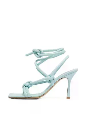 Women's Knotted Leather Sandals