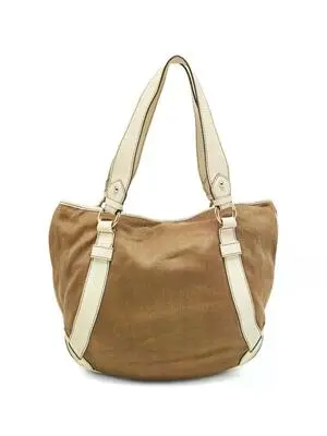 Celine Boogie Canvas Tote Bag