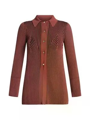 SIMONMILLER Palo Ribbed Buttoned Shirt