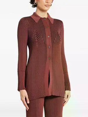 SIMONMILLER Palo Ribbed Buttoned Shirt