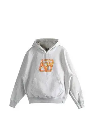 StÜssy Graphic-print Hoodie - Grey