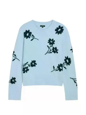 Rails Anise Floral Sweater - Blue