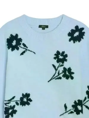 Rails Anise Floral Sweater - Blue